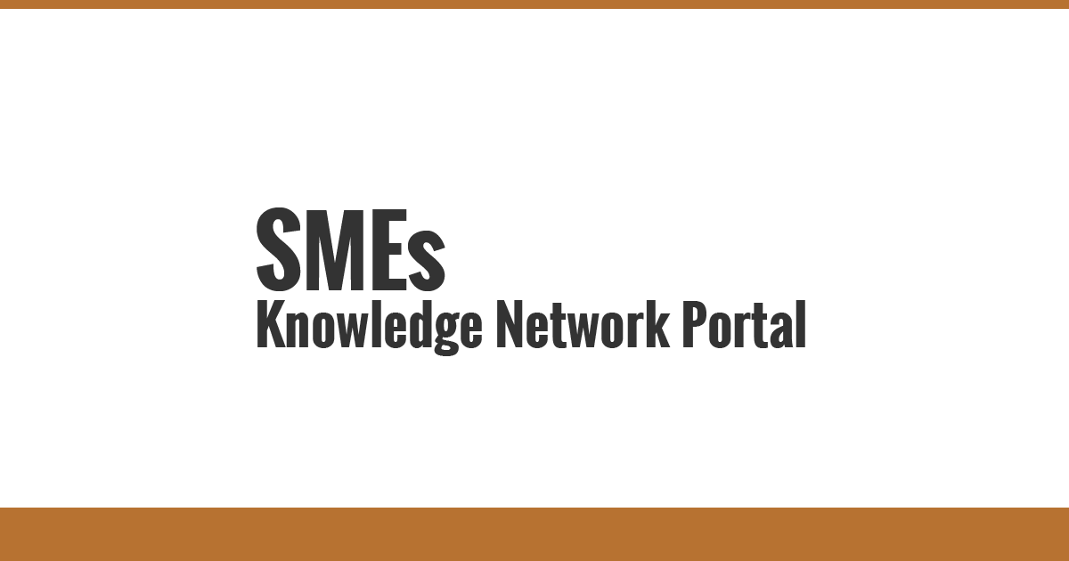 SMEs Knowledge Network Portal
